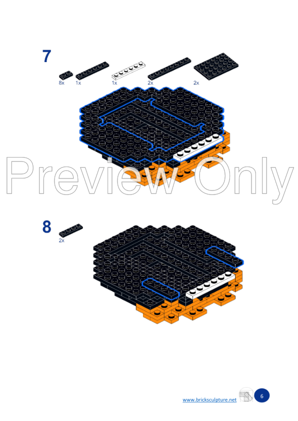 LEGO MOC-145631 Maxi Figure Penguin by Bricksculpture.net | Rebrickable ...