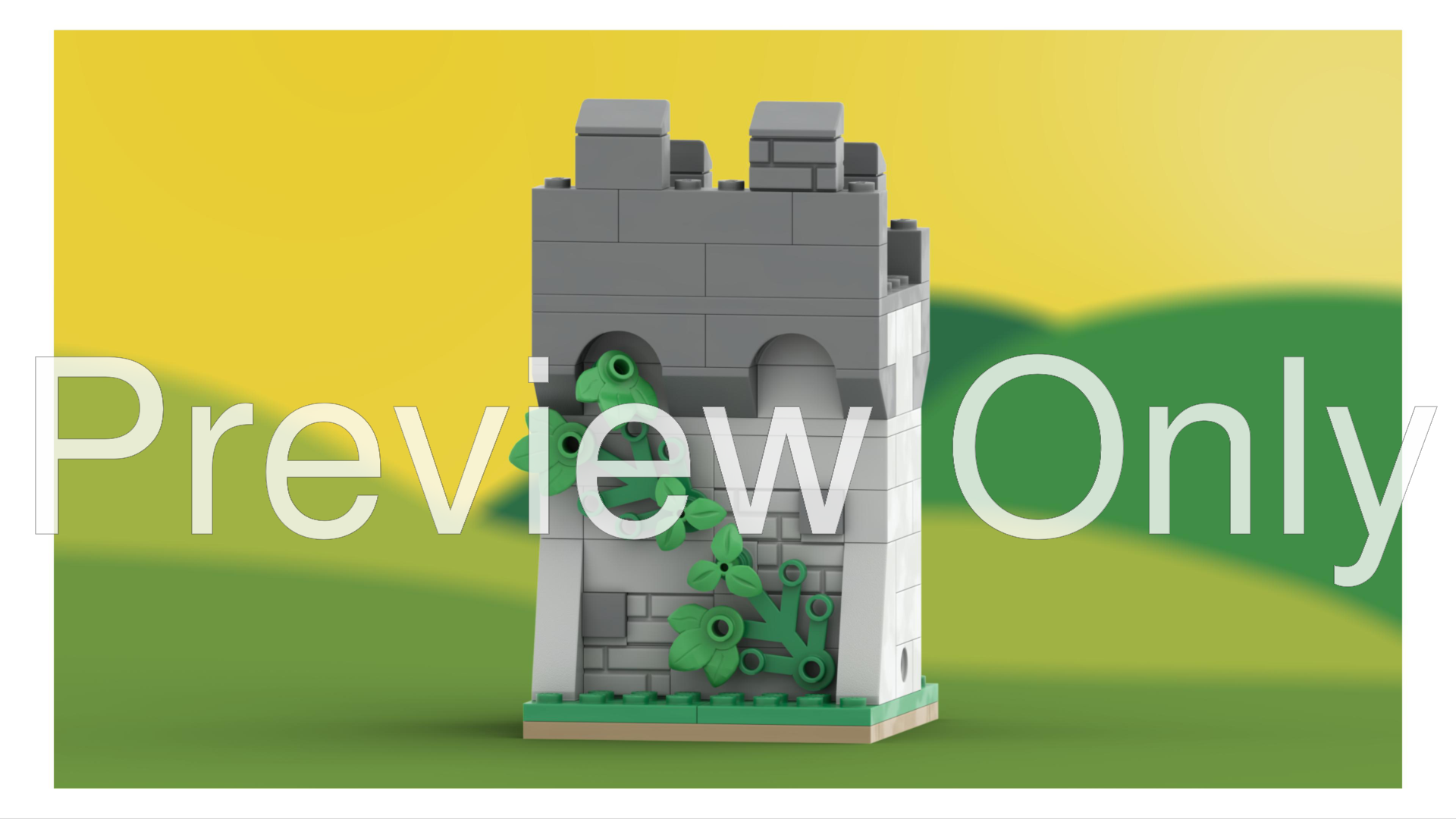 LEGO MOC Modular Medieval Walls Multipack by longjuansilver ...