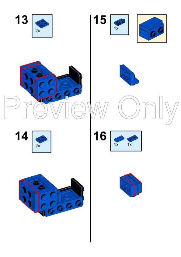 LEGO MOC Lucario Pokemon by tomtoms_design | Rebrickable - Build with LEGO