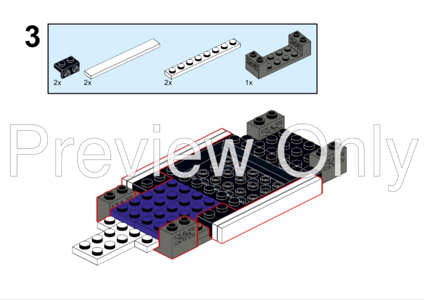 LEGO MOC Faceman - Corvette C4 by Double_U_Bricks | Rebrickable - Build ...