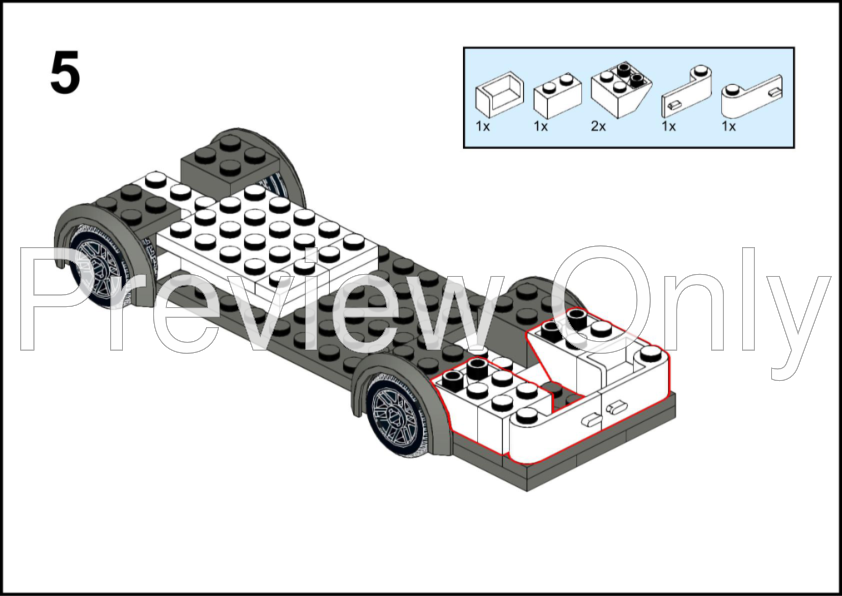 LEGO MOC Class C Motorhome by Carogauvin11 | Rebrickable - Build with LEGO
