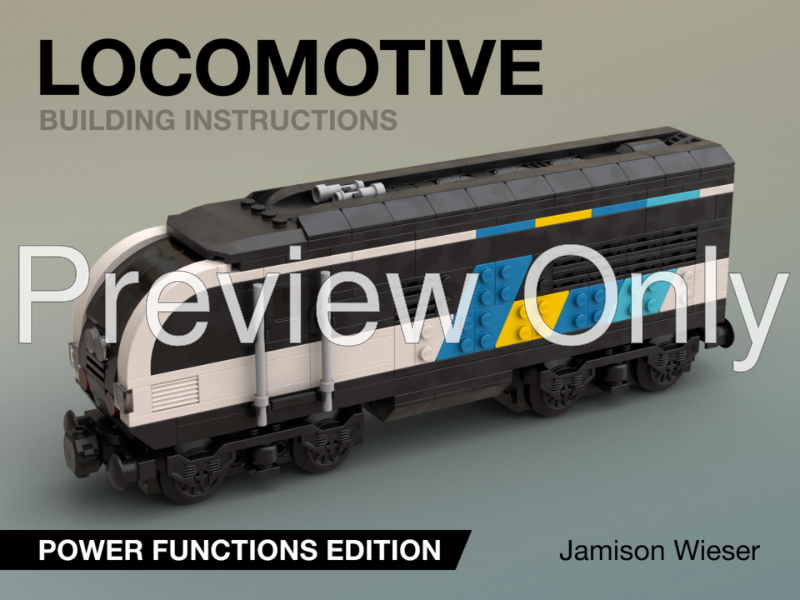 LEGO MOC Brightline Locomotive by jamisonwieser | Rebrickable - Build ...