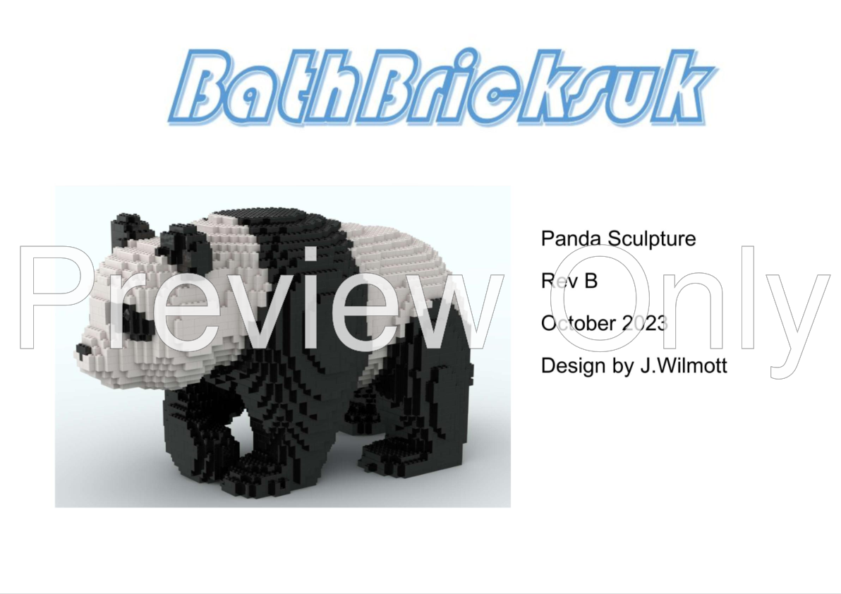 LEGO MOC Walking Panda by Wilmottslego | Rebrickable - Build with LEGO