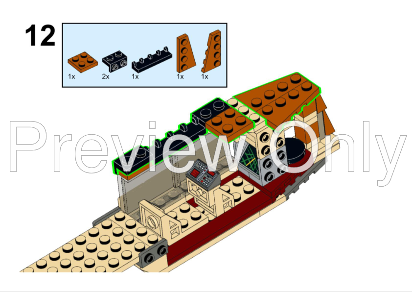Lego Moc Moldy Crow Midi Scale By Thebrickshipyard Rebrickable