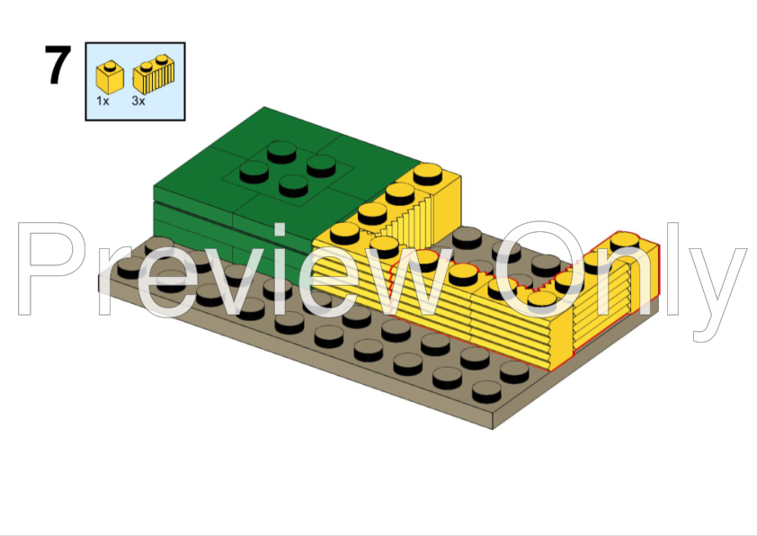 LEGO MOC Hot Corn Stand by gabizon | Rebrickable - Build with LEGO