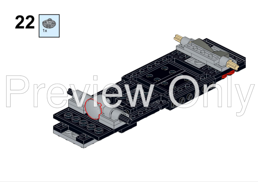 LEGO MOC 1992 First-Gen Dodge D-250 by potatoboi5 | Rebrickable - Build ...