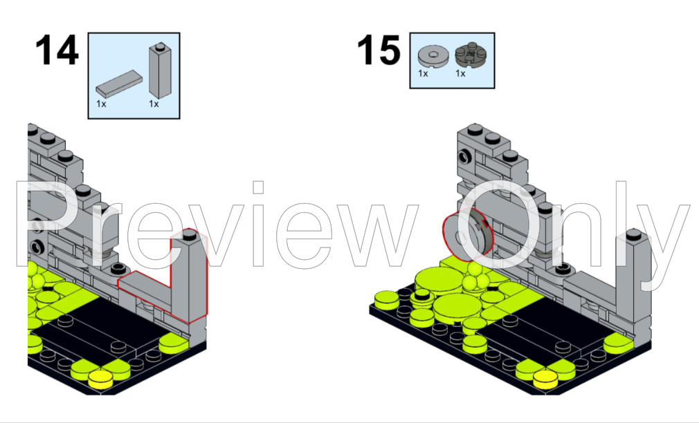 LEGO MOC TMNT - Slash - Brickheadz by EdgarGuacs | Rebrickable - Build ...