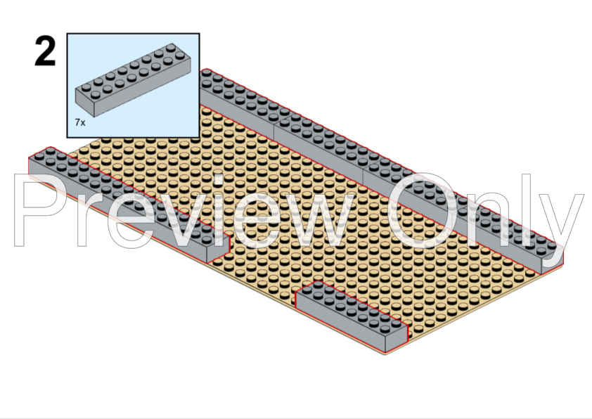 LEGO MOC Chinese Park with small temple by BrickPlanet | Rebrickable - Build with LEGO