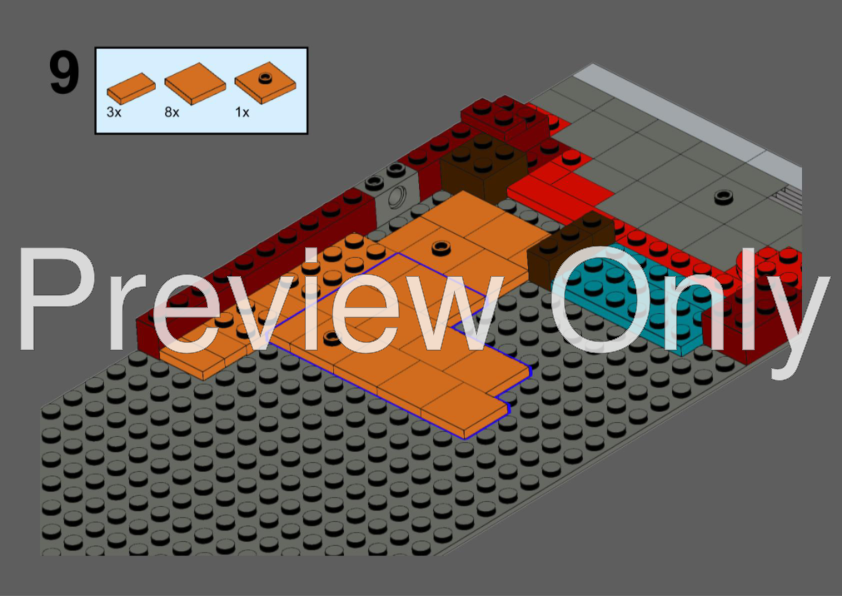 Lego Moc Nether Modular Building Crimson Forest By Penguins And