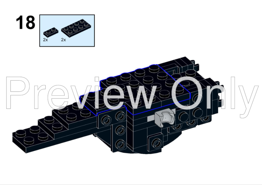 LEGO MOC Horizon Sawtooth by McGreedy | Rebrickable - Build with LEGO