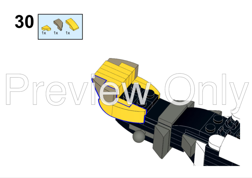 LEGO MOC Horizon Sawtooth by McGreedy | Rebrickable - Build with LEGO
