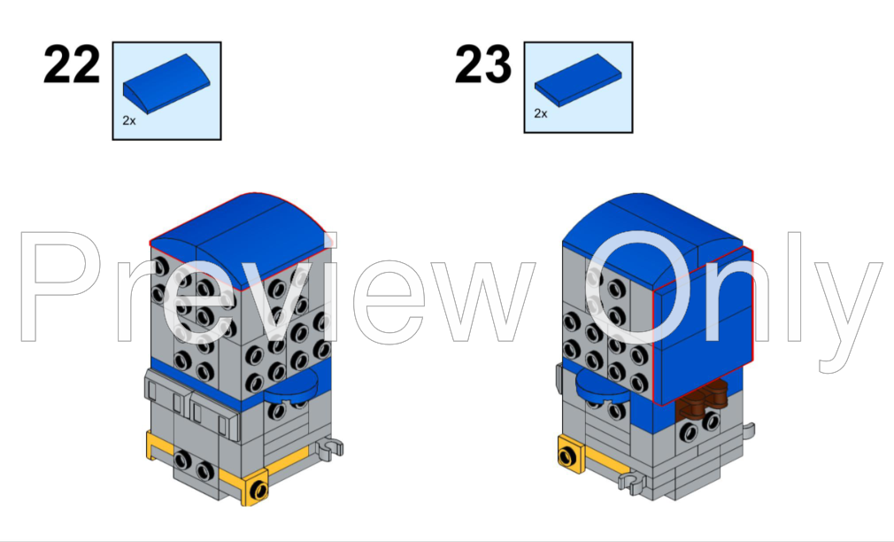 LEGO MOC TMNT - Wingnut - Brickheadz by EdgarGuacs | Rebrickable ...