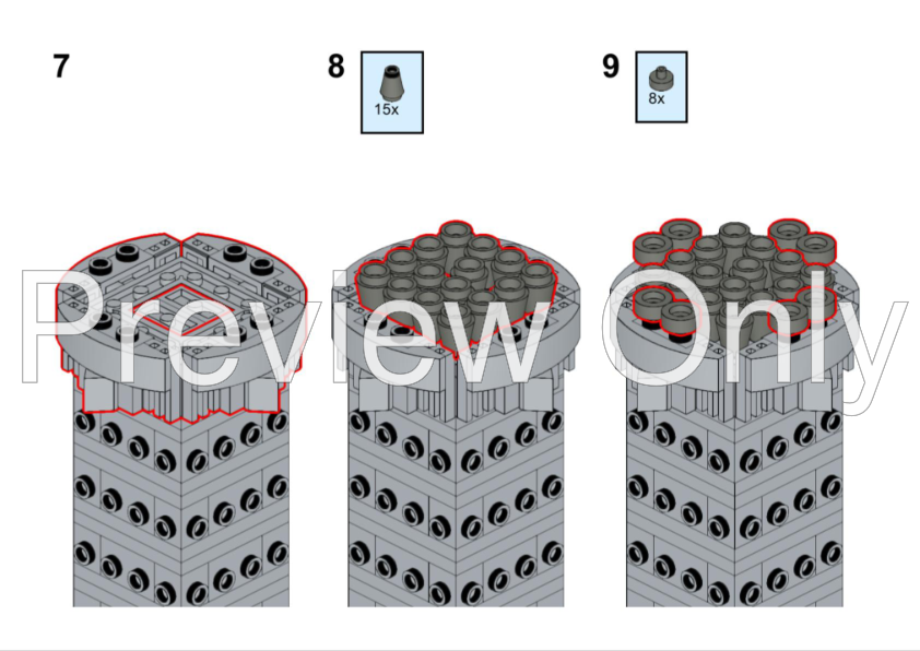 LEGO MOC SpaceX Starship & Super Heavy by Taters | Rebrickable - Build ...