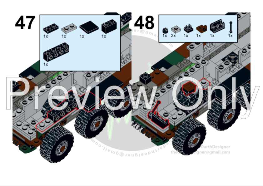 Lego Moc Iveco Freccia Apc Ifv 135 Scale By Darthdesigner