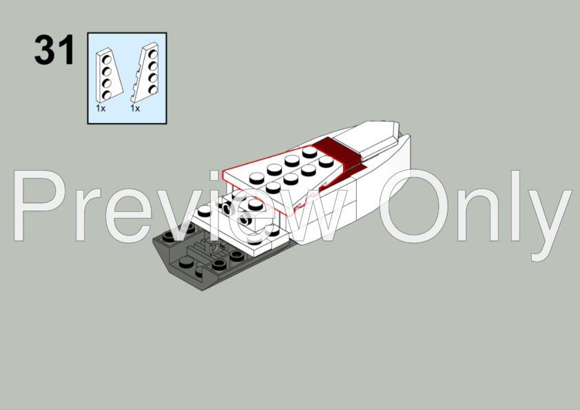 Lego Moc Pixel Dans Vector Starfighter By Pixel Dan Rebrickable