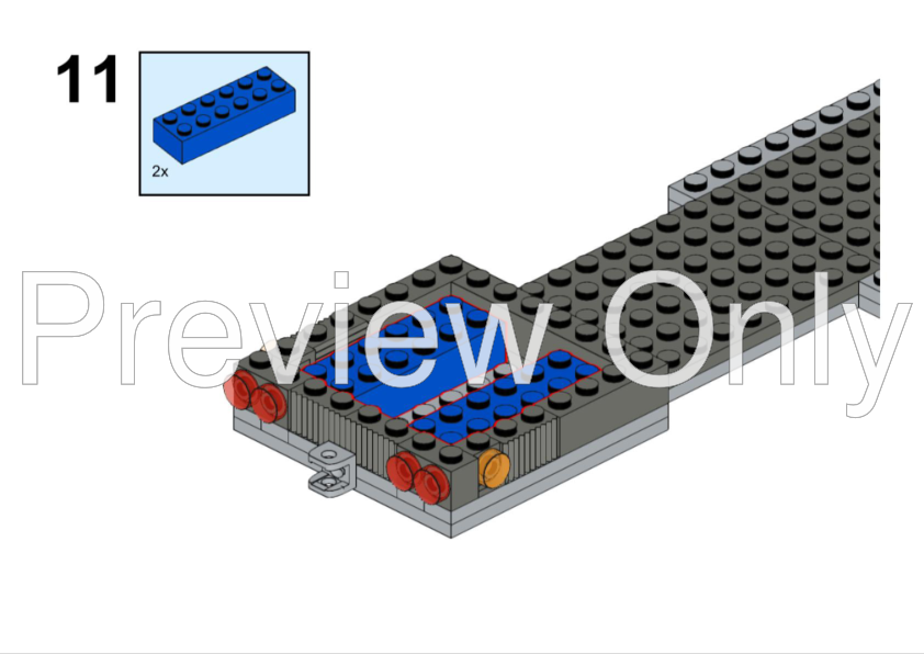 LEGO MOC Toy Tundra & Fifth Wheel Camper by IBrickedItUp | Rebrickable ...