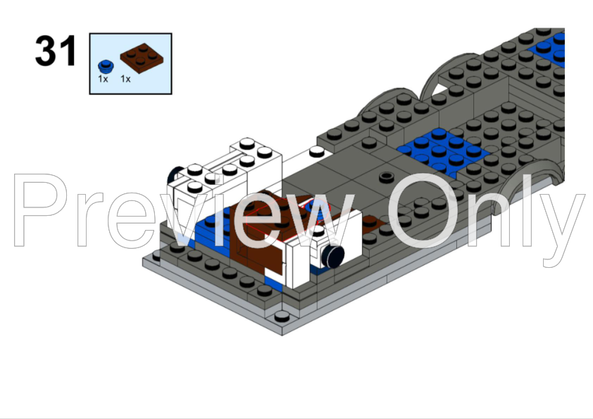 LEGO MOC Toy Tundra & Fifth Wheel Camper by IBrickedItUp | Rebrickable ...