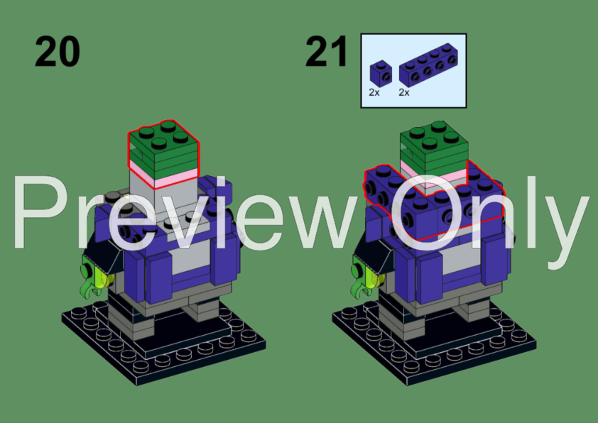 LEGO MOC Risk of Rain 2- Engineer Brickheadz by Penguins and plastic ...