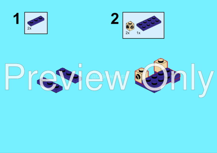 LEGO MOC Gohan (Super Saiyan) Brickheadz by DrBrickheadz | Rebrickable ...