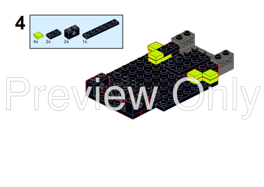 LEGO MOC Lamborghini Revuelto - Lime green by koenkunbricks ...