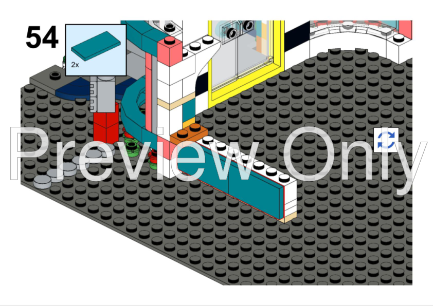 Lego Moc Drive Through Diner Modular Alternate Build Of 2x41728 By Re