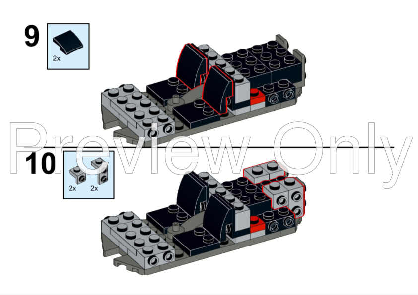 LEGO MOC Tibanna Gasser X-34 Landspeeder by Rebel.Punk | Rebrickable ...