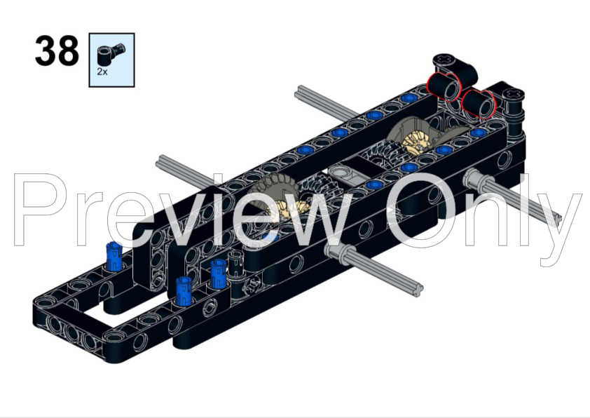 LEGO MOC V8 Semi Truck with double Axle by Mr-Tiefenrausch.ch ...