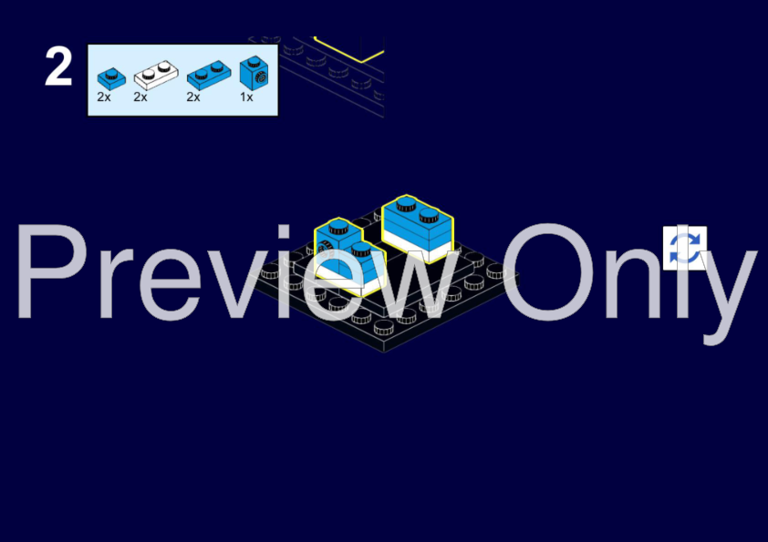 LEGO MOC Deadmau5 Brickheadz by Brickbaba | Rebrickable - Build with LEGO