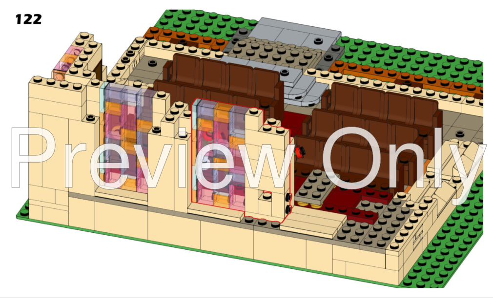 LEGO MOC Modular Springfield Church by benbuildslego | Rebrickable ...