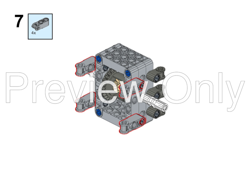 LEGO MOC 42082 Alternate: Tricycle by michaelslegostudio | Rebrickable ...