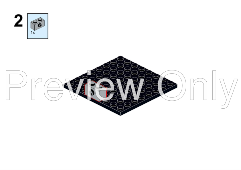 LEGO MOC AAT Microfighter Display Stand by steineonkel | Rebrickable ...