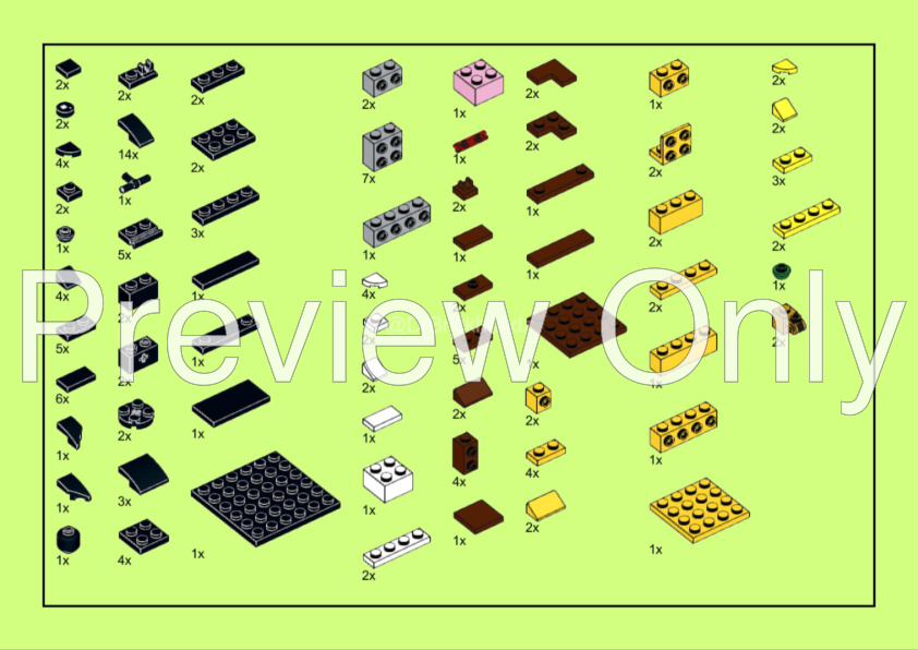 LEGO MOC Waitress Tiana (Princess and the Frog) Brickheadz by ...