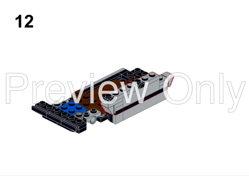Lego Moc Brick 740 By Ibrickeditup Rebrickable Build With Lego