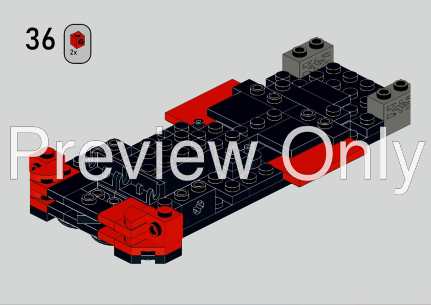 Lego Moc Dodge Viper Acr 2008 By Mcgwerks Rebrickable Build With Lego