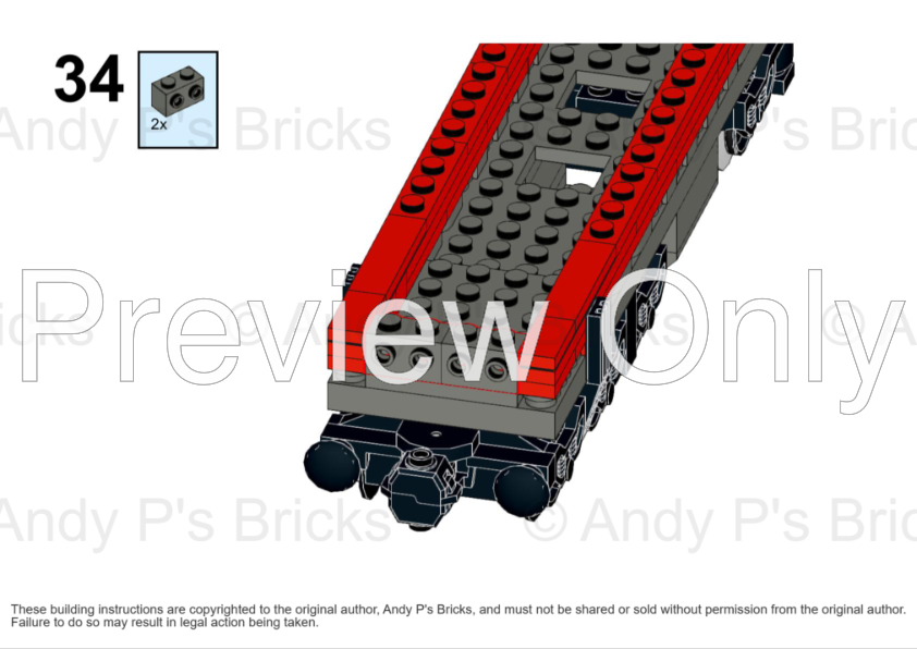 LEGO MOC BR Class 66 Diesel Locomotive Train In Deutsche Bahn (DB ...
