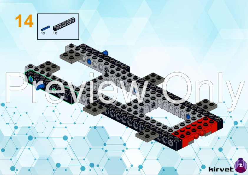 Lego Moc 10304 Bobcat Pickup By Kirvet Rebrickable Build With Lego