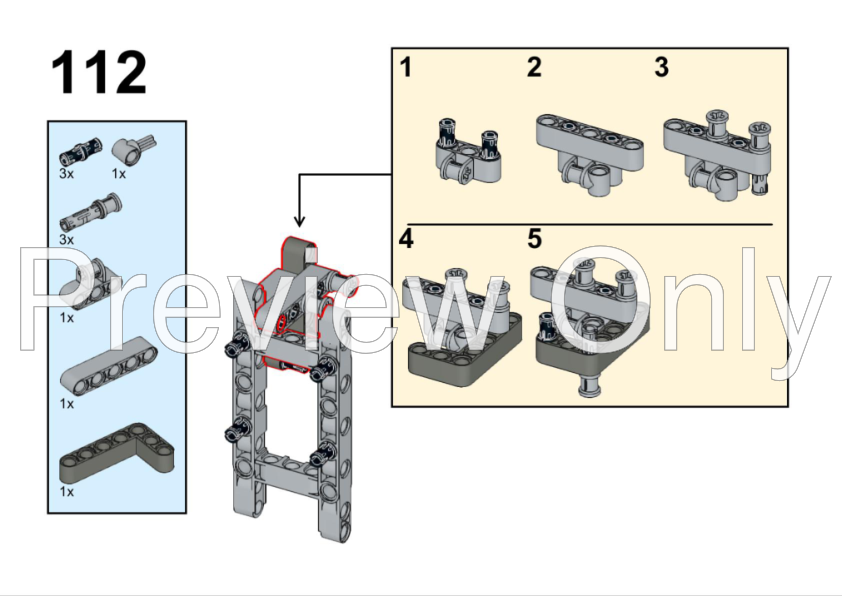LEGO MOC STEERABLE DYNAMOMETER by KeisukeOmori | Rebrickable - Build ...