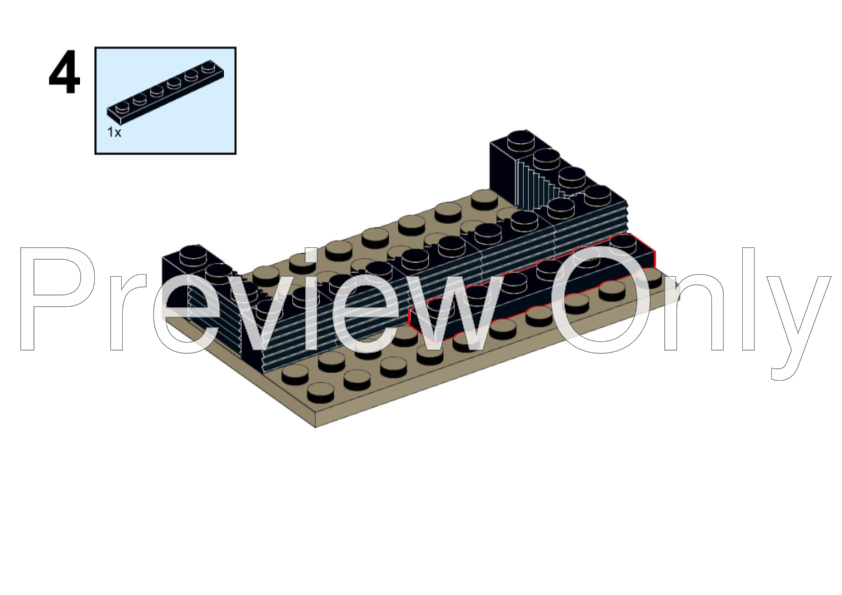 LEGO MOC Music Stand by gabizon | Rebrickable - Build with LEGO