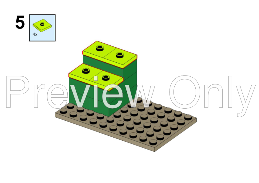 LEGO MOC Market Stand Pack #5 by gabizon | Rebrickable - Build with LEGO