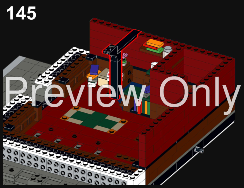 LEGO MOC The Grand Public Library by lord_bricker | Rebrickable - Build ...