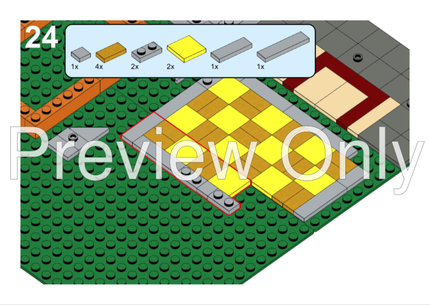 Lego Moc Garden Villa By Brickmojo Rebrickable Build With Lego