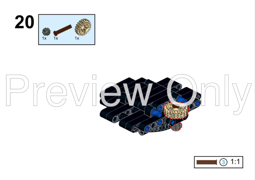 LEGO MOC Small Technic Crane by Rob_Brickinger | Rebrickable - Build ...