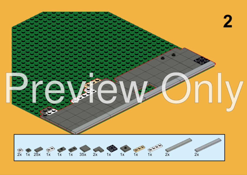 LEGO MOC Modular Pizzeria and Flower Shop by ahri.bricks | Rebrickable ...