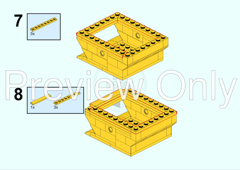 LEGO MOC Wheel Tractor Scraper by JIDBrickCreations | Rebrickable ...
