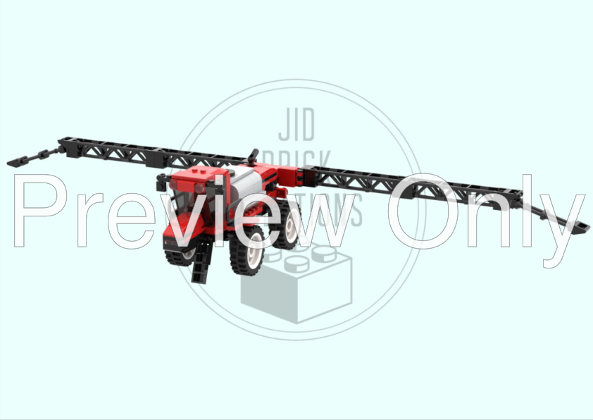 LEGO MOC Case Crop Sprayer by JIDBrickCreations | Rebrickable - Build ...