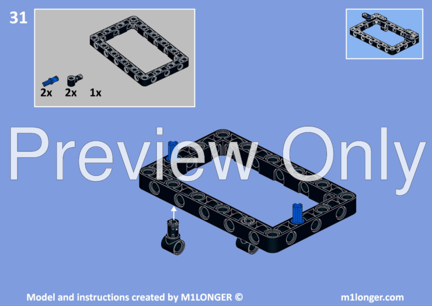 LEGO MOC 42153 Le Mans Prototype by M_longer | Rebrickable - Build with ...