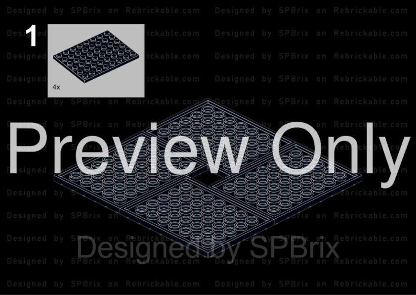 LEGO MOC Aon Center Chicago 1:800 Scale (Amoco Building) by SPBrix ...