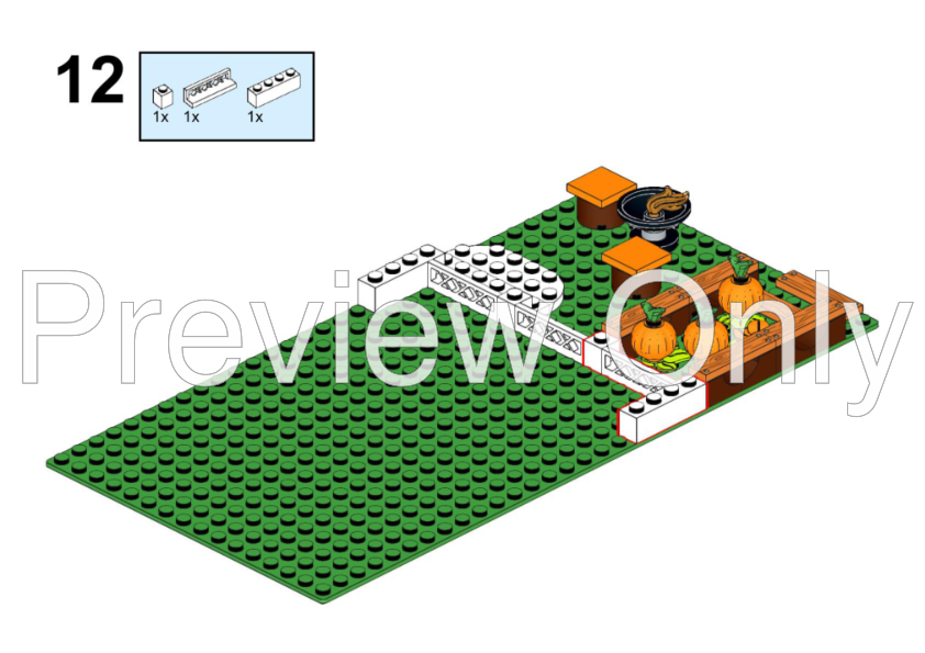 Lego Moc Autumn Apartment Modular Building By Legomodularbuilding