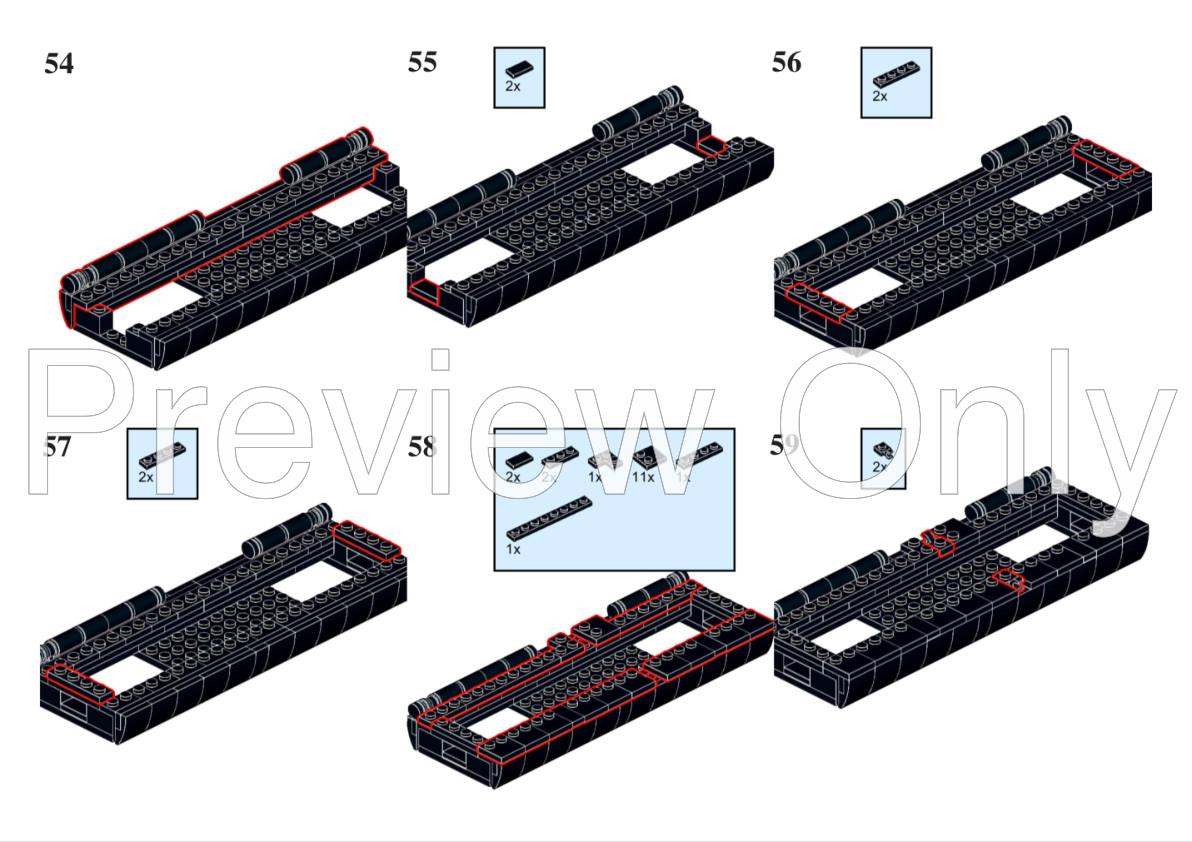 LEGO MOC EMD SD70Ace Norfolk Southern by Barduck | Rebrickable - Build ...