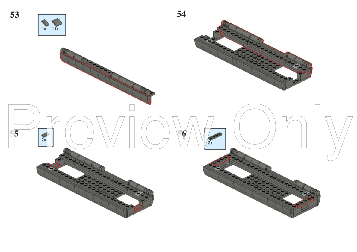 LEGO MOC EMD SD70Ace UNION PACIFIC by Barduck | Rebrickable - Build ...